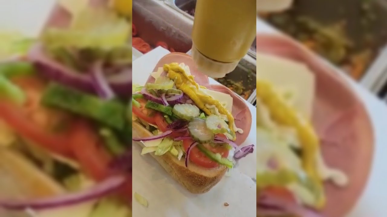 SUBWAY POV : Making Cold Cut Combo Sub