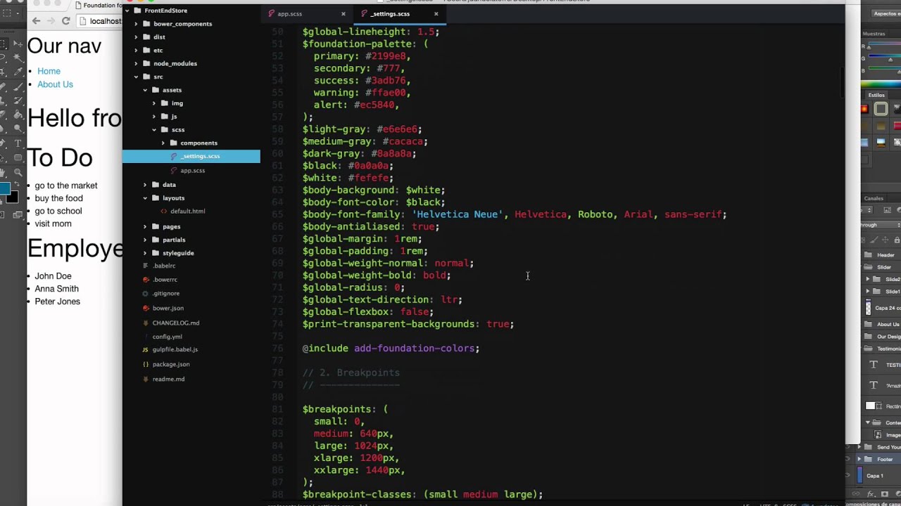 Foundation 6 and SASS Course: Enabling Flexbox Mode in Foundation