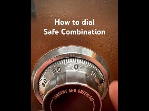 Safe dial full length video on our channel #locksmith #combination #safe