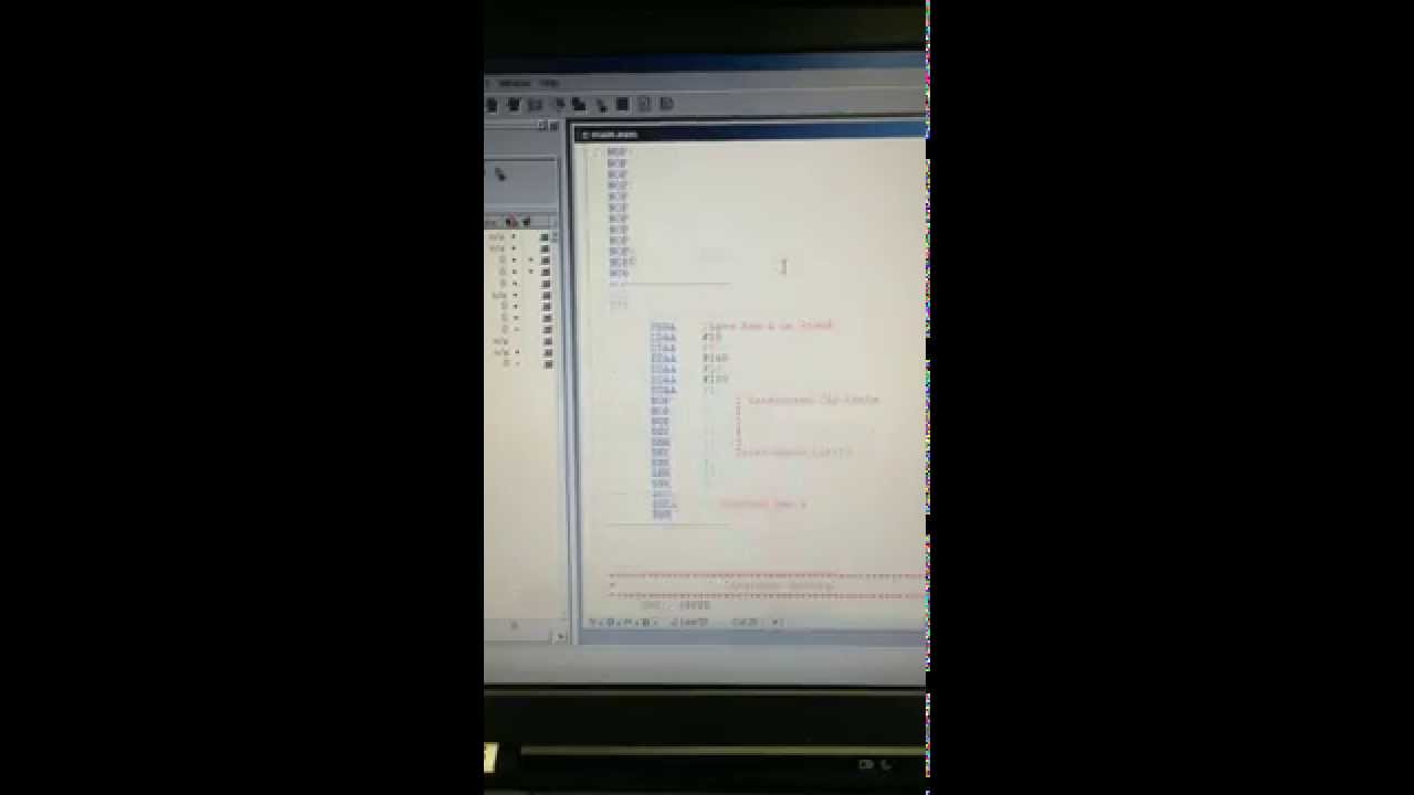 Programming a freescale Microcontroller in C