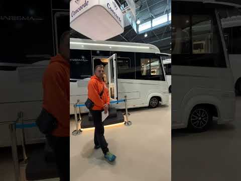 Die größten Womos auf der TC sind echte Hingucker!! #camping #womo #tc#leipzig#messe#caravanmesse
