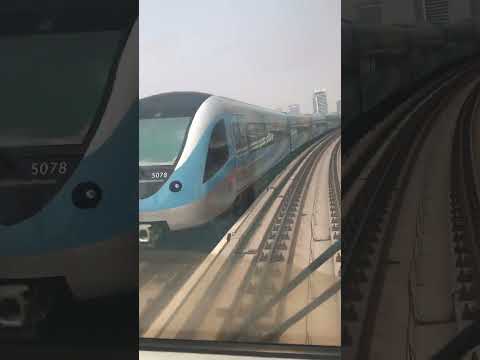 Metro#RTA#Public transportation #viral#satisfying video#Dubai
