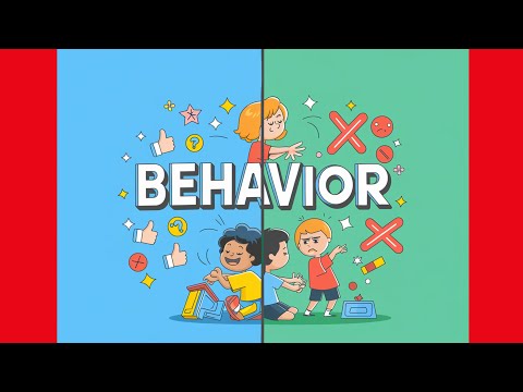 What is Behavior? Easy Explanation for Kids | Good vs. Bad Behavior Examples
