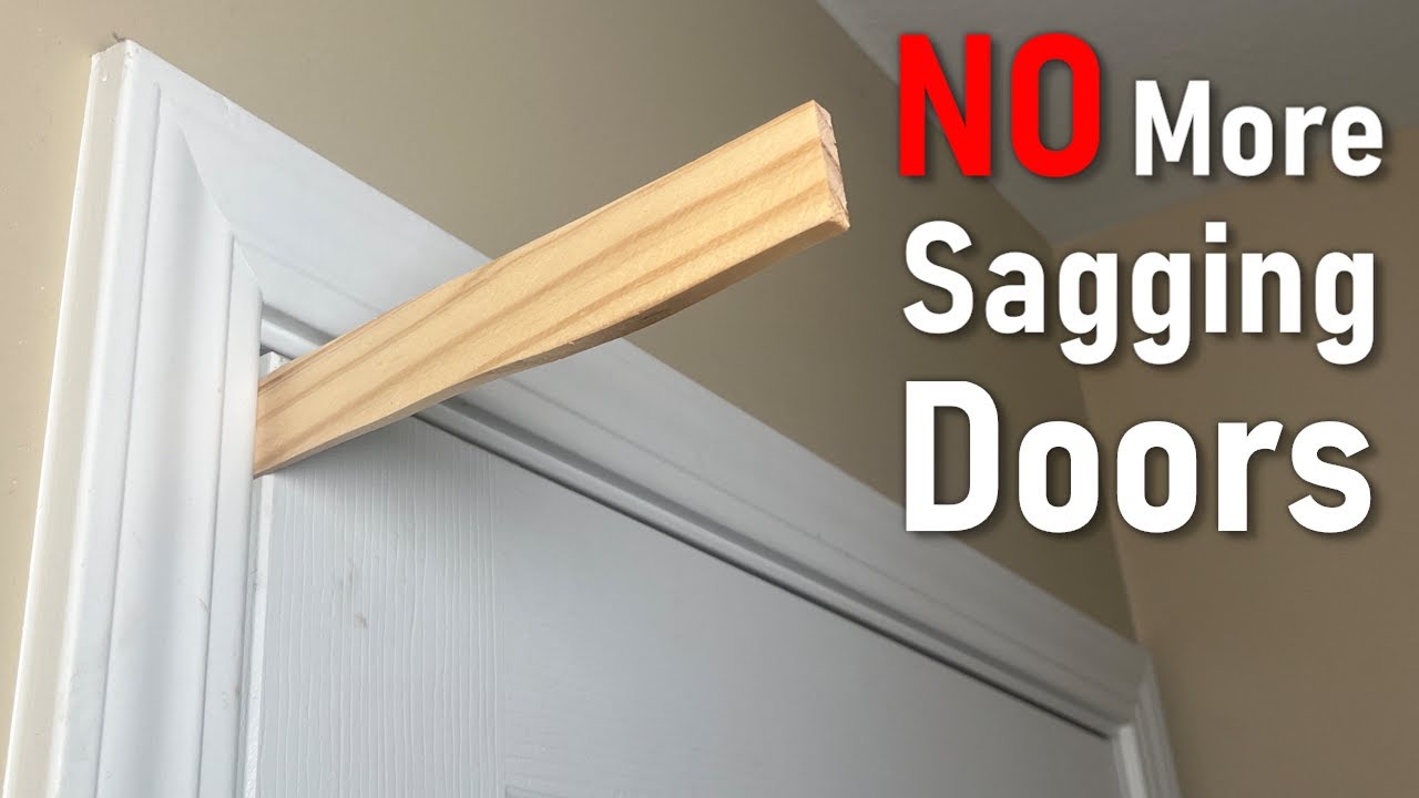 Easy Fix For Sagging Doors