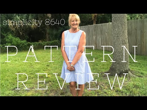 Pattern Review: Simplicity 8640