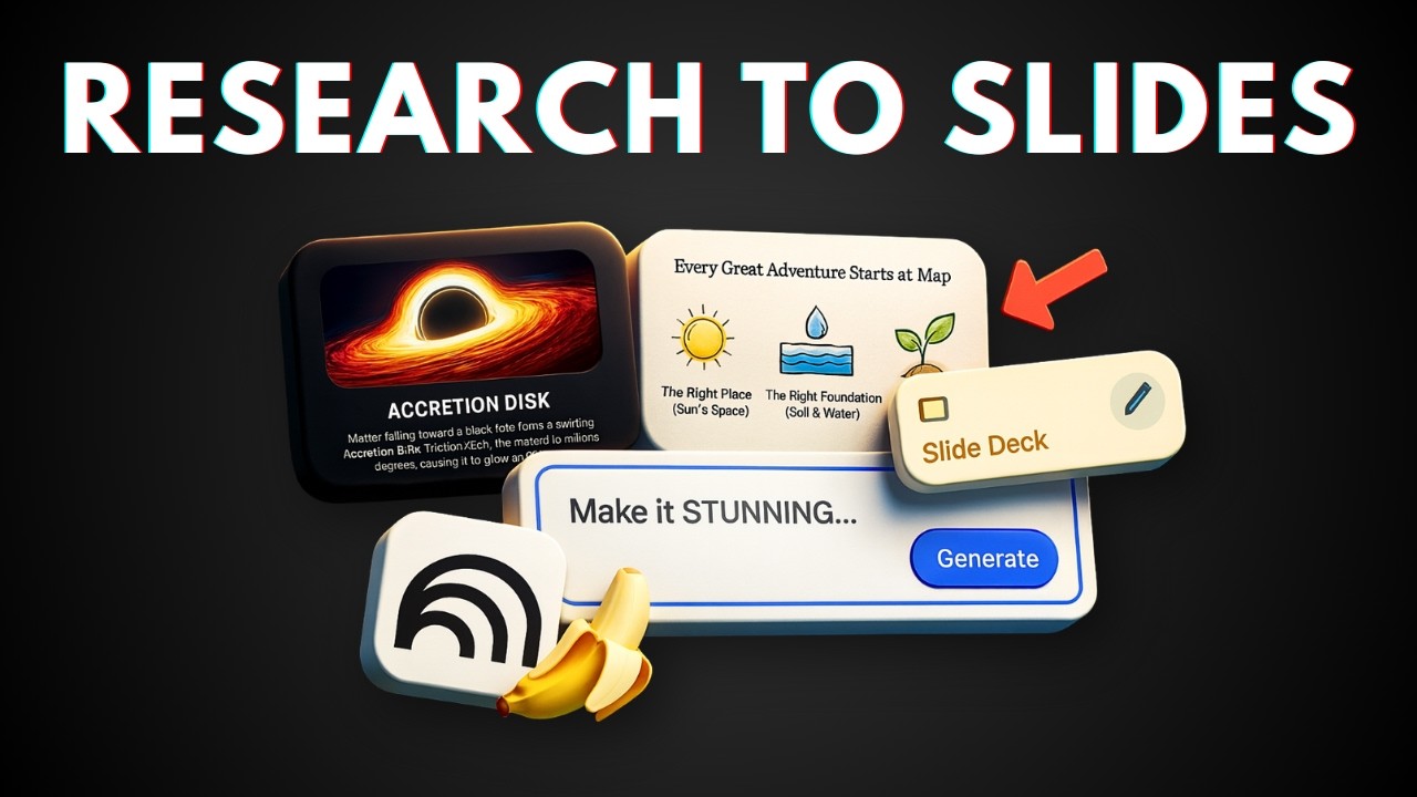 This is INSANE! How to Create BEAUTIFUL Presentation Slides with NotebookLM