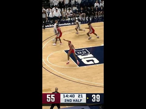 Kanye Clary Jumper vs. Ohio State | Penn State Men's Basketball