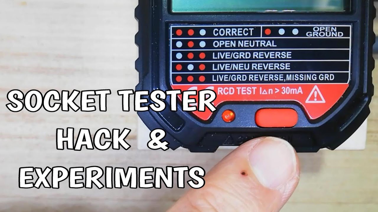 SOCKET TESTER HACK AND EXPERIMENTS