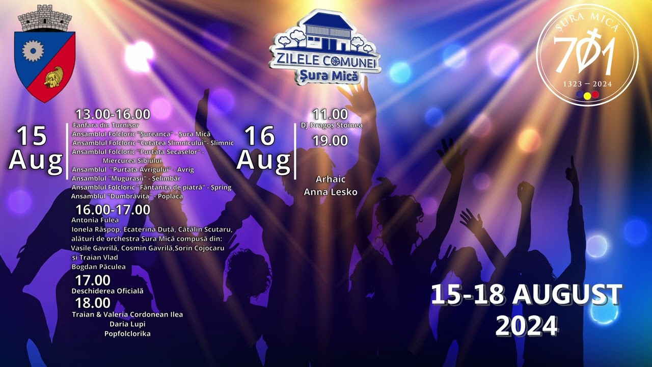 2024 – Program Zilele Sura Mica clip – Primaria Sura Mica