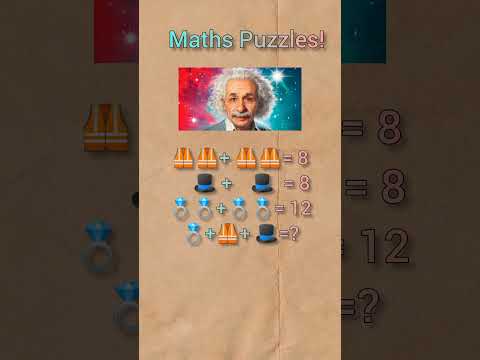 Maths Puzzles only for Genius ! #viralshorts #logicpuzzles #mathematics #math