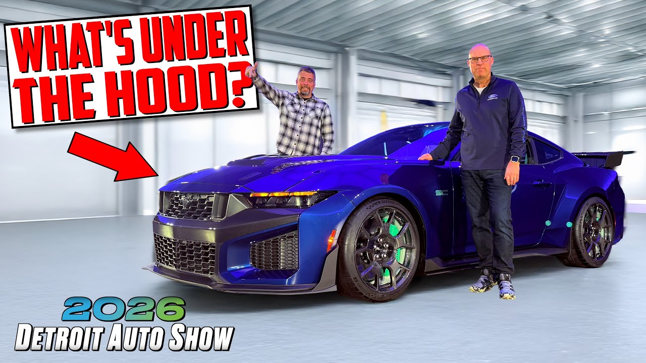 2026 Ford Mustang GTD Powered Dark Horse SC Might Be a Porsche Killer, But How Much Horsepower? 