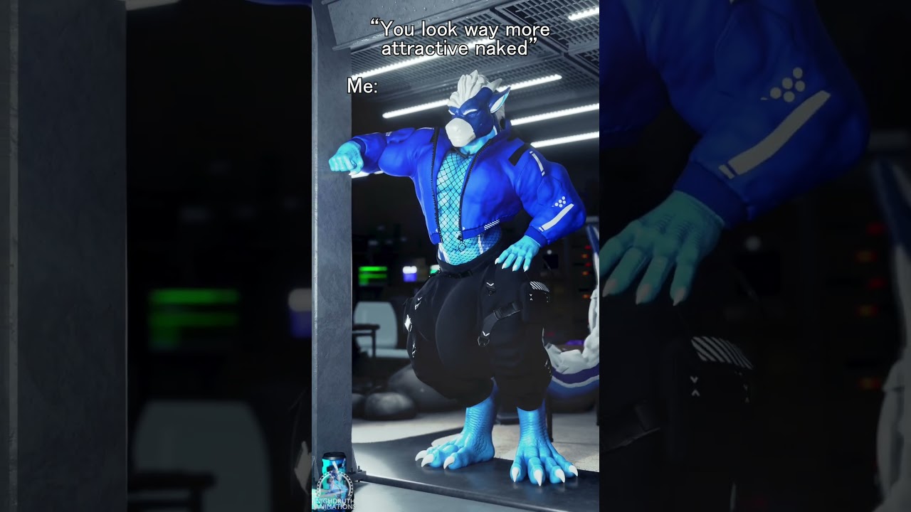 #music #pov #furry #dragon #bluedragon #muscle  #big #bigdragon
