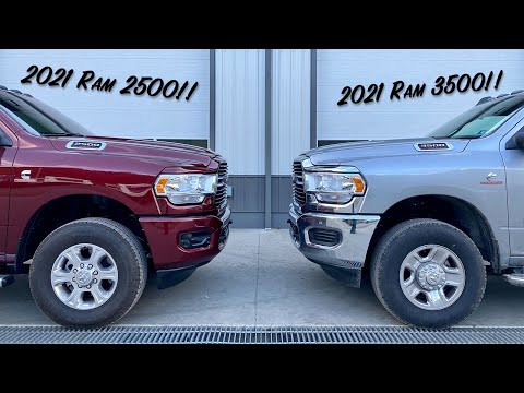 HD Truck Comparison: Ram 2500 vs. Ram 3500