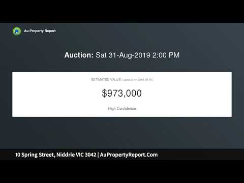 10 Spring Street, Niddrie VIC 3042 | AuPropertyReport.Com