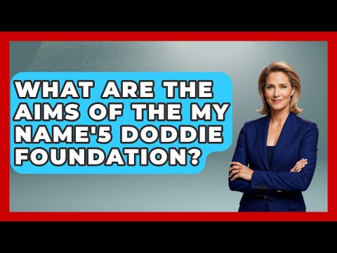 What Are The Aims Of The My Name'5 Doddie Foundation? - The Rugby Pros