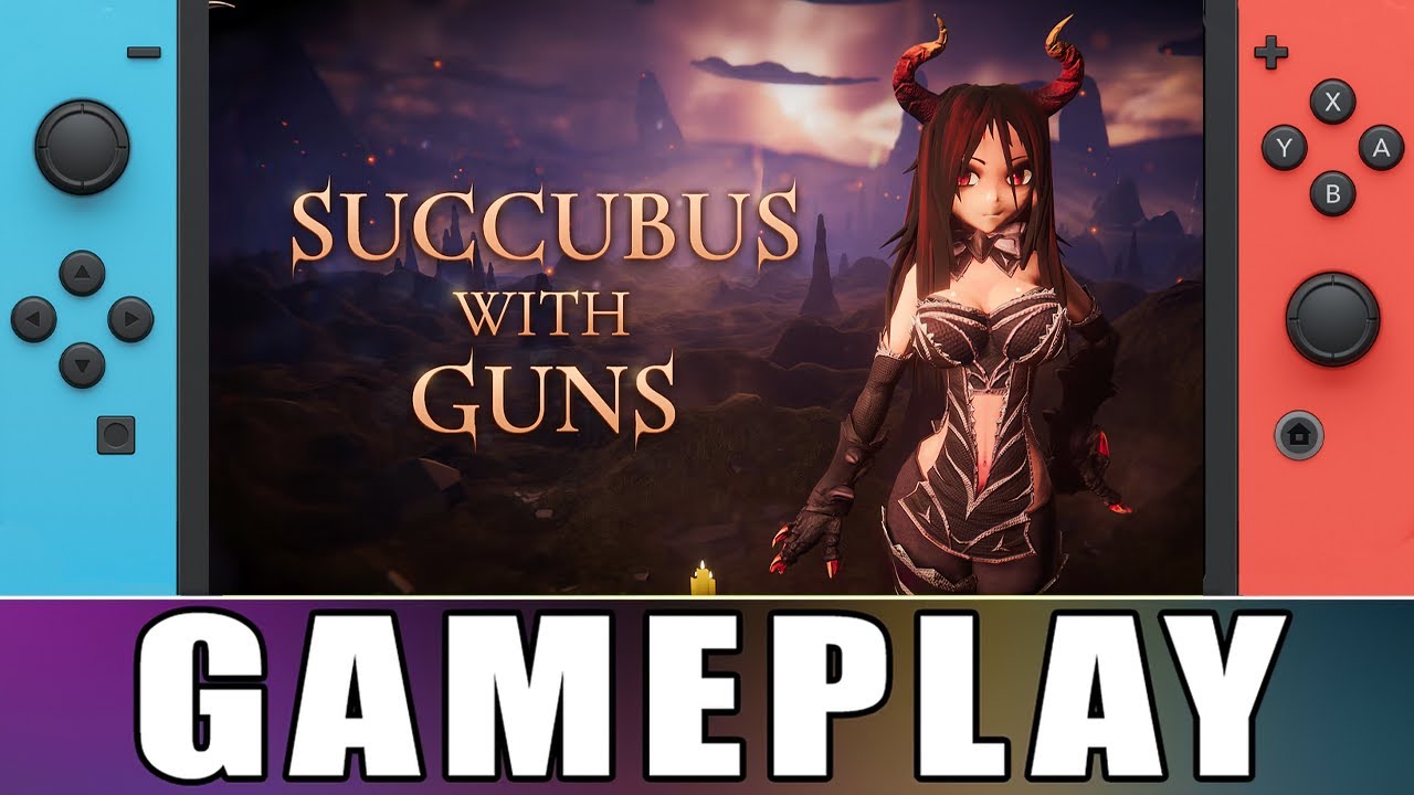 Succubus with Guns Gameplay - Nintendo Switch Games