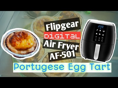 Portugese Egg Tart by TC Ing - FlipGear AF-501 Digital Air Fryer