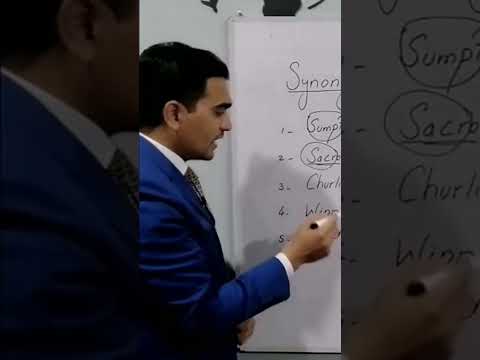 Learn Synonyms | GRE Words | CSS PMS Synonyms | Easy way to Memorize | Tips to remember Synonyms