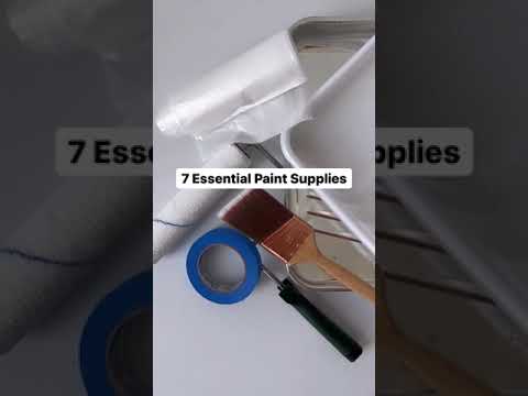 7 Essential Paint Supplies