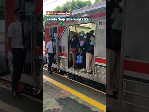 Kereta ke Bogor siap berangkat | #shorst |#krl |#trainspeed | #trainsapsanspeed