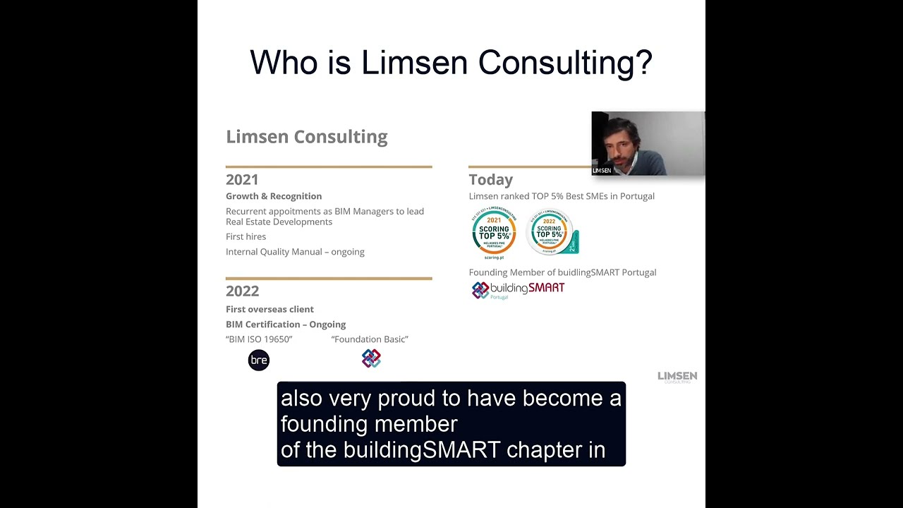 Who is Limsen Consulting? A BIM Manager in Portugal