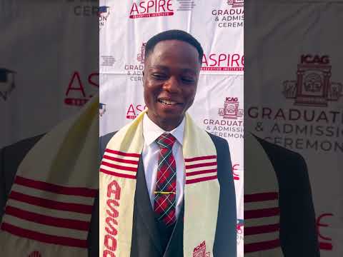 Best Student Corporate Reporting shares his testimonial why Aspire Executive Institute is the best!