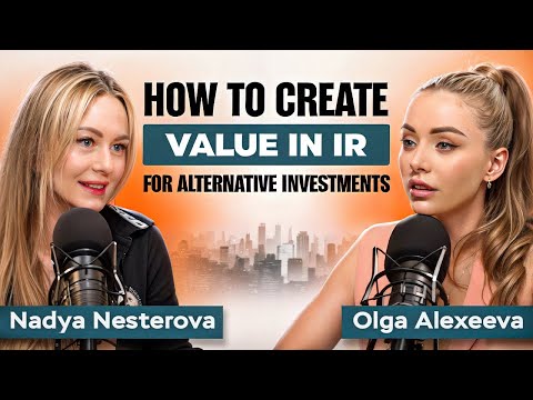 How to create value in IR for alternative investments