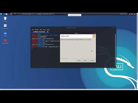 1. Install XAMPP in Kali Linux 2019.4