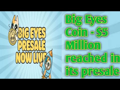 Big Eyes coin 5 Millions live presale Big eyes Price Prediction crypto market chart news Shiba Inu