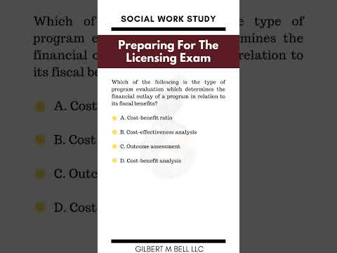 Preparing For The ASWB Licensing Exam 5
