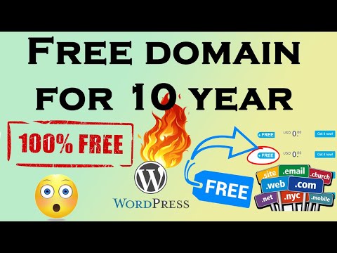 Get Free Domain for website 2021