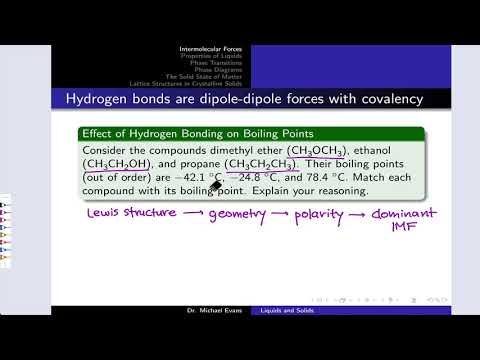 Hydrogen Bonding | OpenStax Chemistry 2e 10.1