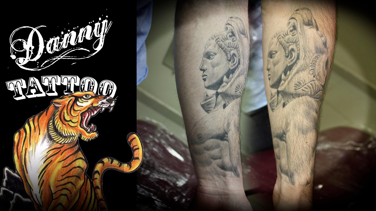 Tatuagem Hercules Antebraço - Danny Tattoo (Hercules Tattoo) Timelapse