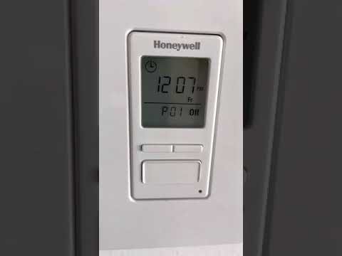 Part 1 - Overview of screen and modes - Honeywell dawn to dusk switch (RPLS740B1008)