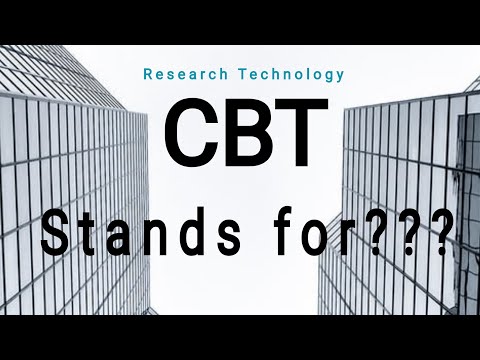 What is CBT Stands for???