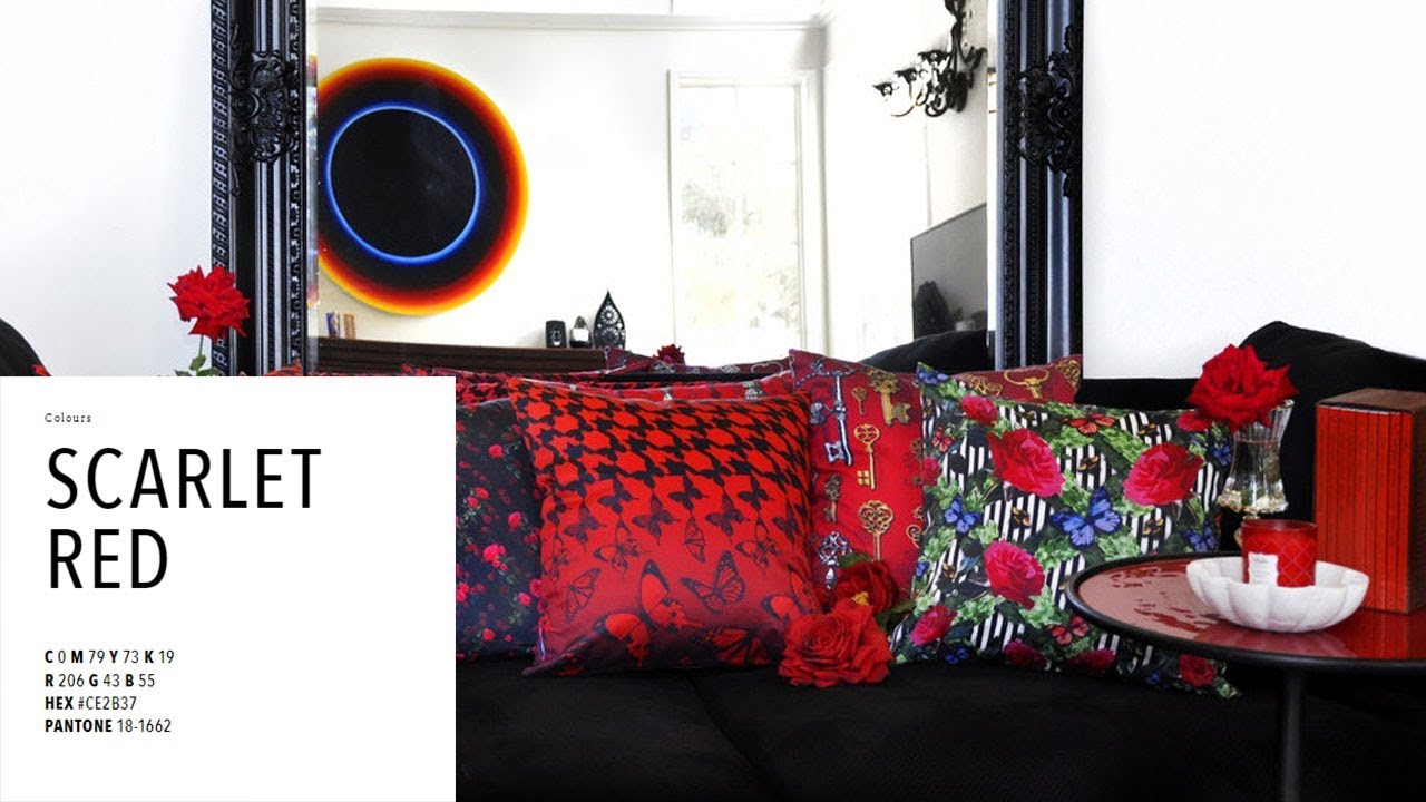 Color Trends 2018 | Scarlet Red