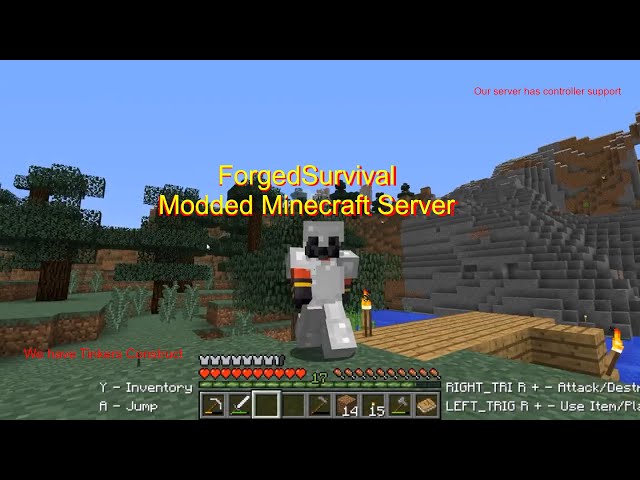 Forgedsurvival 1.12.2 Modded survival Minecraft Server