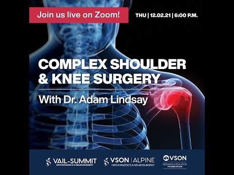 Complex Shoulder & Knee Surgery With Dr. Adam Lindsay