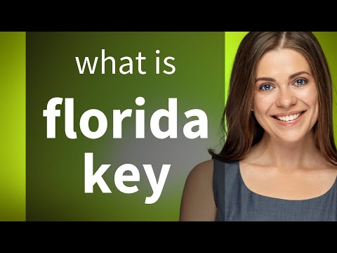 Florida key • what is FLORIDA KEY meaning