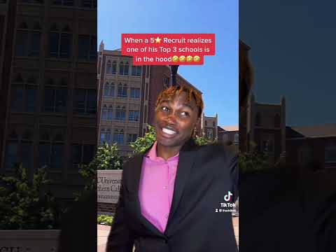 WHEN A RECRUIT REALIZES USC IS IN THE HOOD