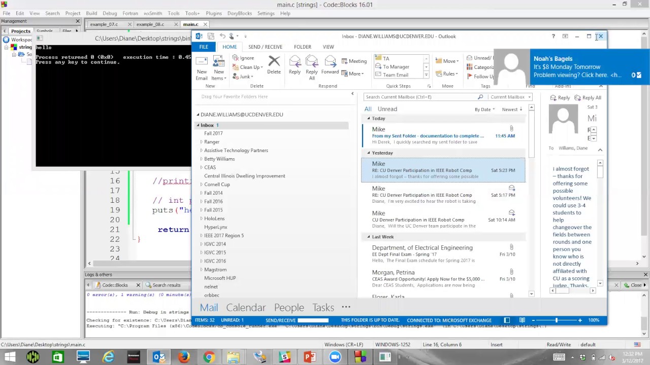 Part 3, looping through strings with pointers