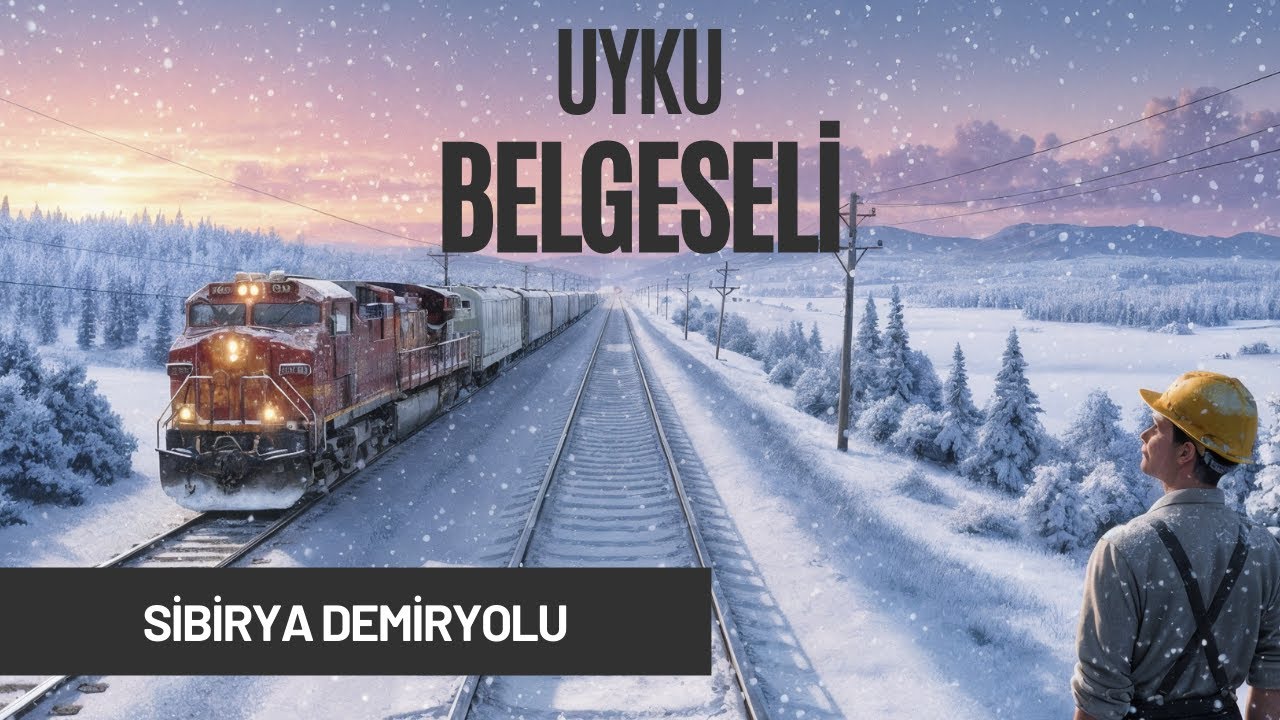 9.000 Km Mühendislik Harikası: Transsibirya Demiryolu | Uyku Belgeseli