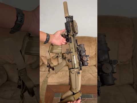 Scar 16 SBR #fnscar #fnh #scar16 #elcan #surefire