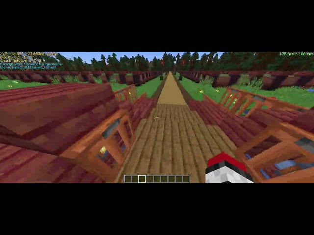 Plotworld with mini castle spawn Minecraft Map