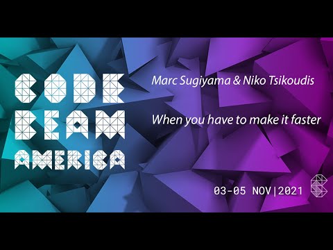When you have to make it faster | Marc Sugiyama & Niko Tsikoudis | Code BEAM America 21