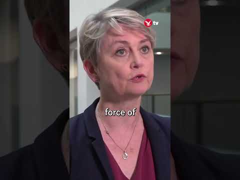 Home secretary warns protesters involved in ‘violent thuggery’ will ‘pay the price’ #shorts