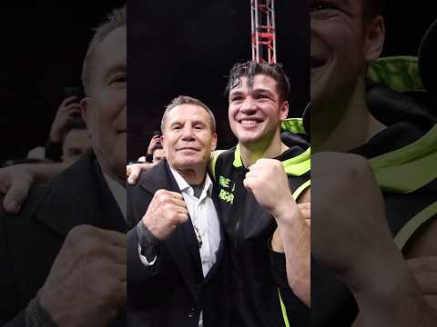 El boxeador francés #brunosurace feliz de conocer a Julio Cesar Chávez tras noquear a Jaime Munguía