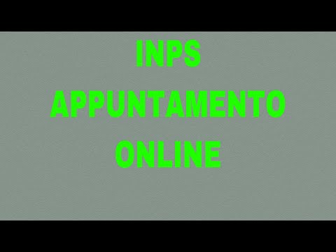 INPS ONLINE APPOINTMENT