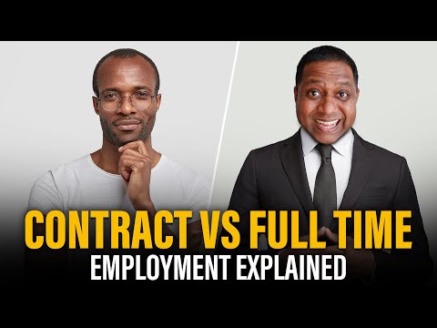 Canada contract vs full time employment explained
