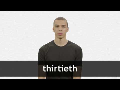 THIRTIETH definition in American English | Collins English Dictionary